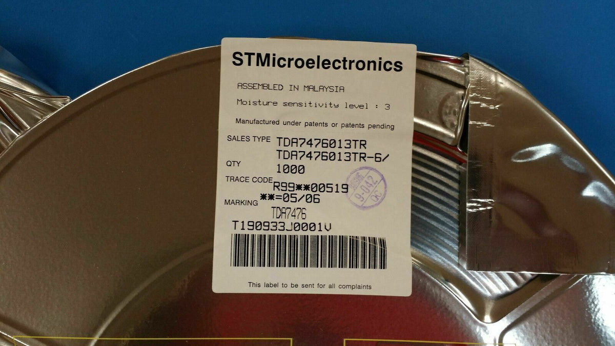 ( 10 PCS) TDA7476 STMICROELECTRONICS IC PROCESSOR RADIO DIAGN 24-SOIC – Specialty Parts ...