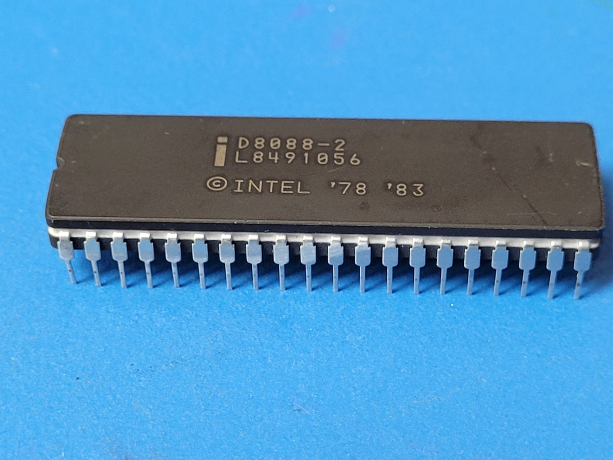 (1 PC) D8088-2 INTEL Microprocessor, 8-Bit, 8MHz, NMOS, CDIP40 ...