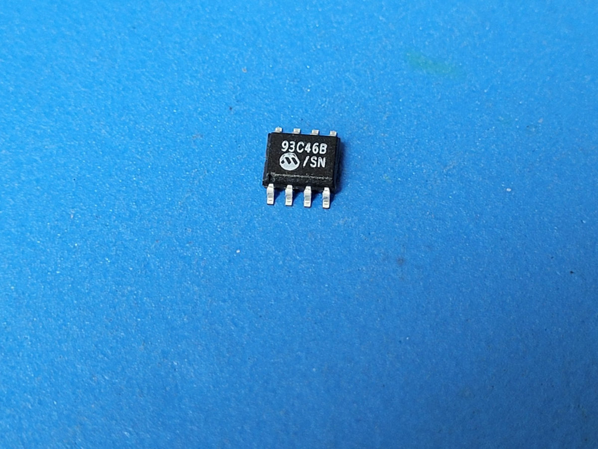 (2O PCS) 93C46B/SN MICROCHIP EEPROM Memory IC 1Kbit Microwire 2 MHz 8- – Specialty Parts ...