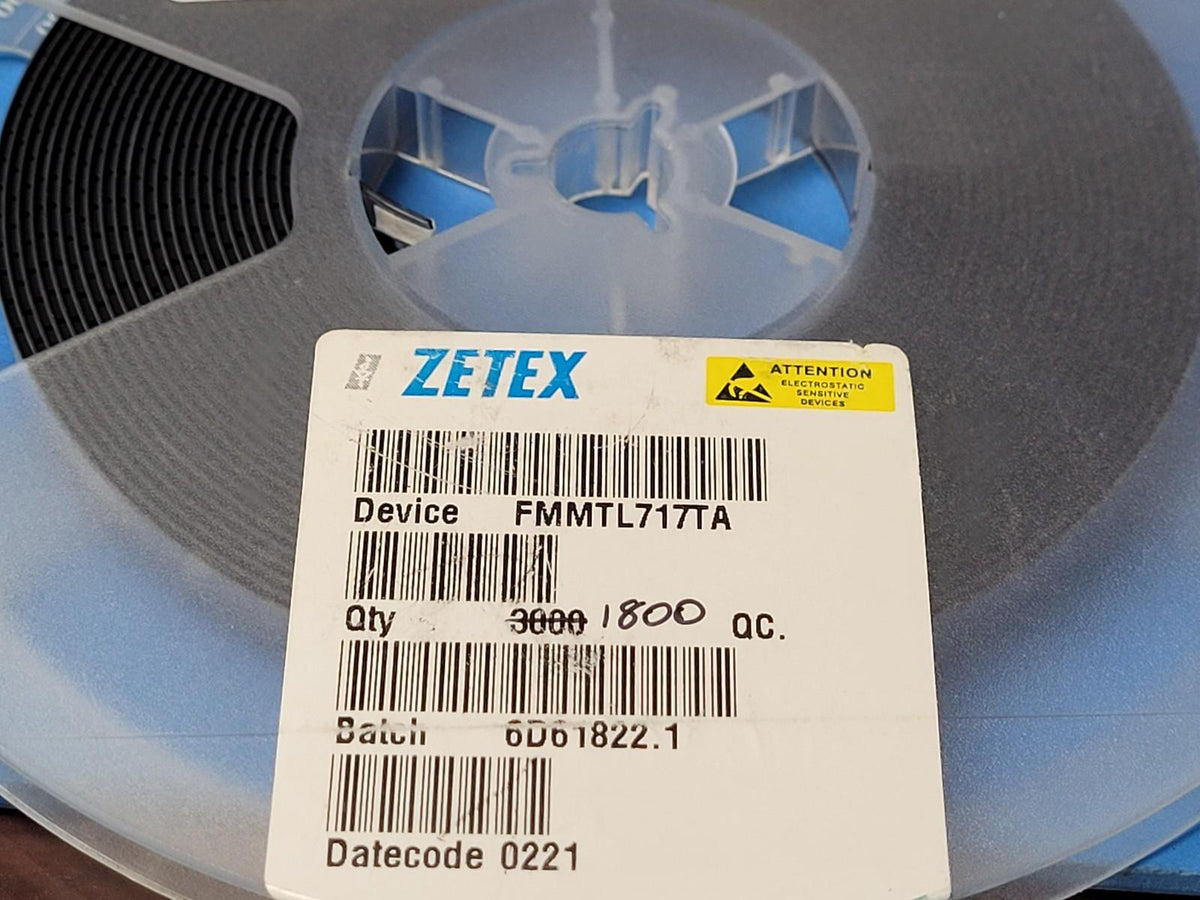 (50 PCS) FMMTL717TA ZETEX TRANS PNP 12V 1.25A SOT-23-3 – Specialty ...