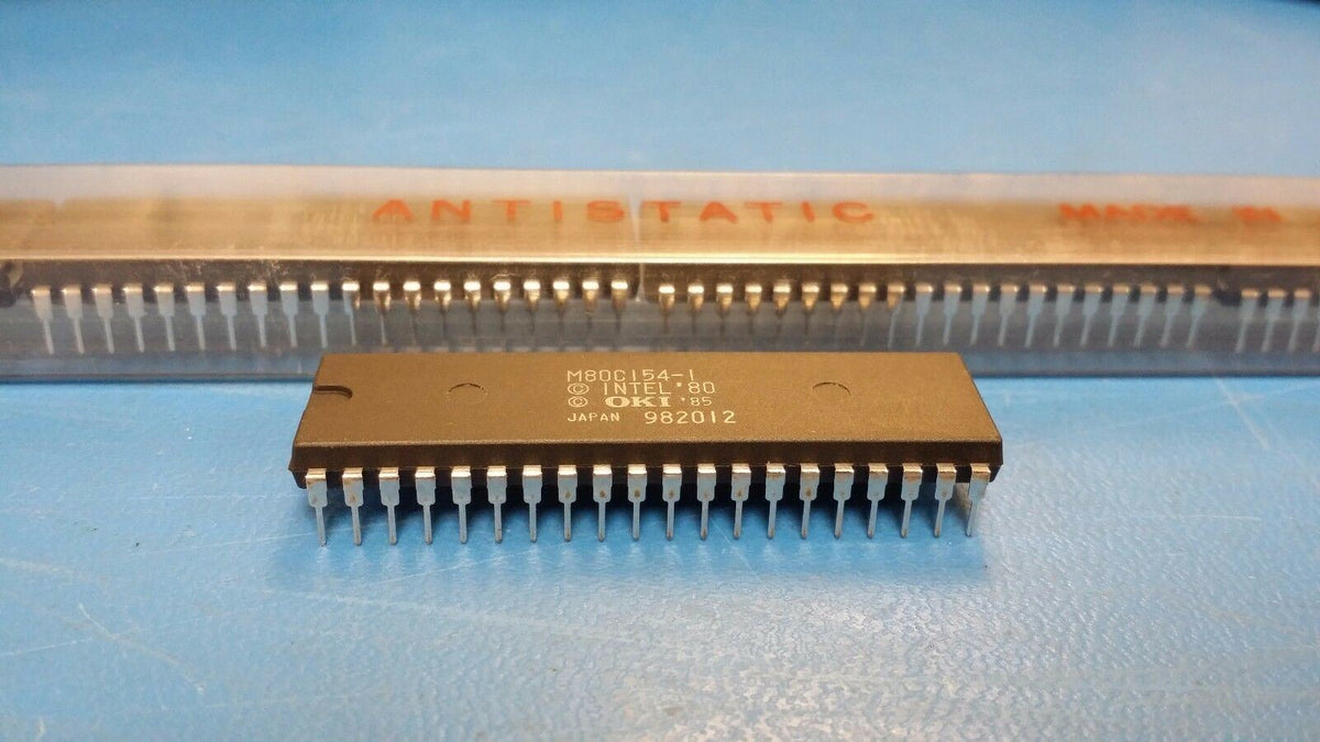 (1 PC) MSM80C154-1 OKI CMOS 8-bit Microcontroller 40 Pin Dip ...
