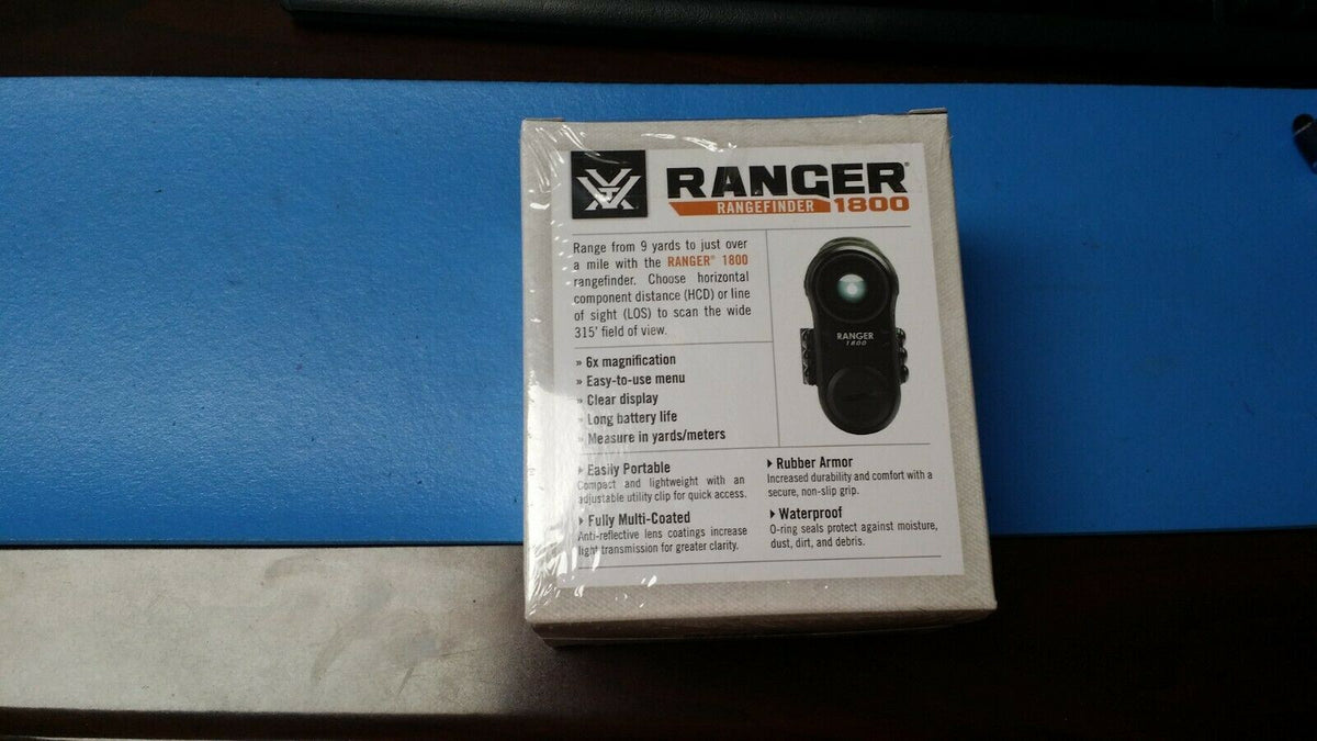 Vortex Ranger 1800 Laser Rangefinder - Green – Specialty Parts ...